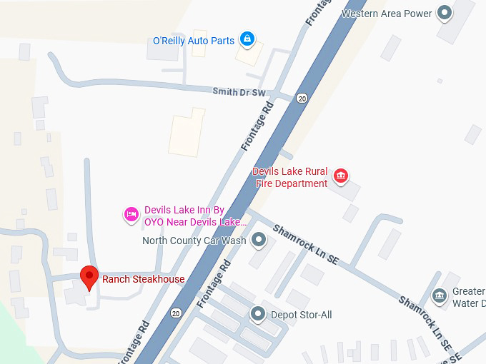 16. ranch steakhouse map