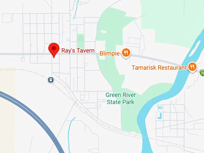 16. ray&rsquo;s tavern map