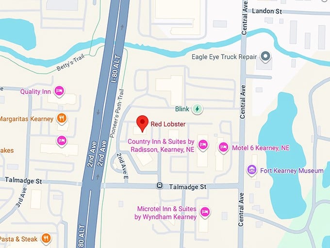 16. red lobster (121 2nd ave e) map
