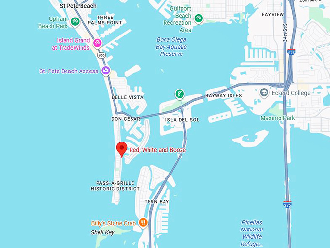 16. red, white and booze map