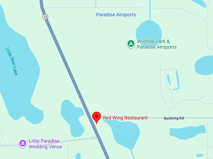 16. red wing restaurant map