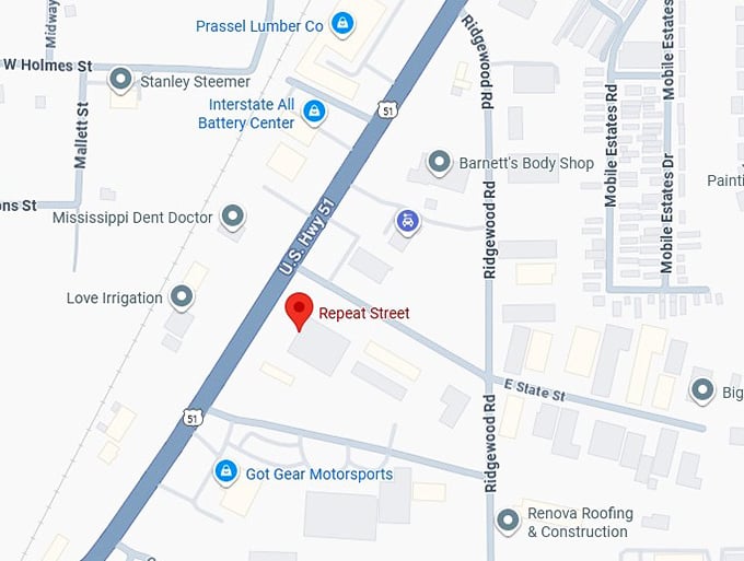 16. repeat street map