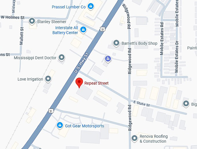 16. repeat street map