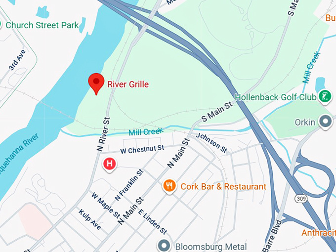 16. river grille map