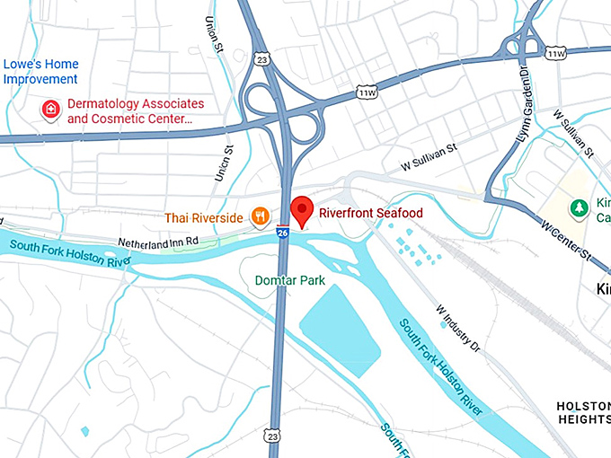 16. riverfront seafood co map