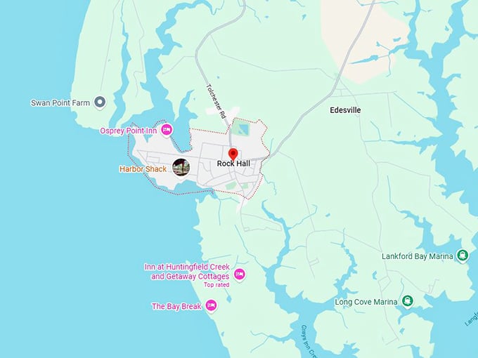 16. rock hall md map