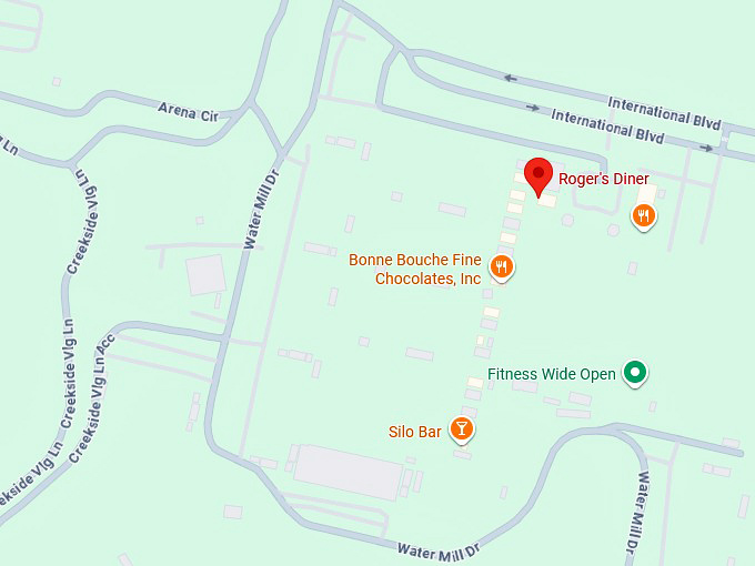 16. roger&rsquo;s diner map