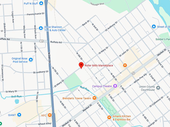 16. roller mills marketplace map