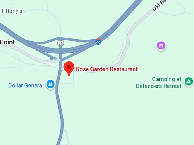 16. rose garden restaurant map