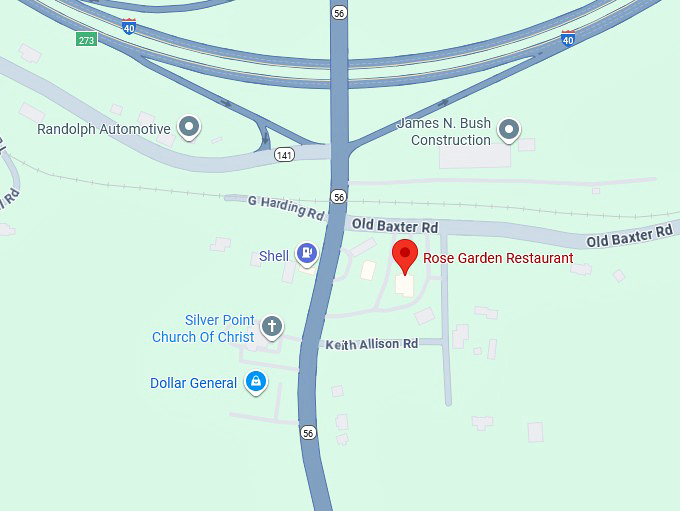 16. rose garden restaurant map
