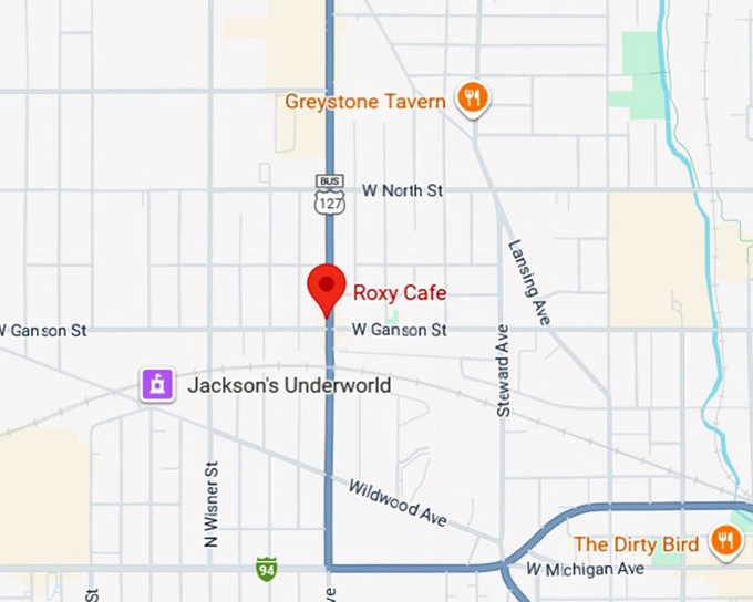 16. roxy cafe map