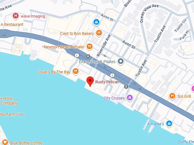 16. rusty pelican map