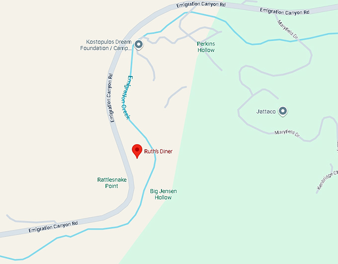 16. ruth's diner map