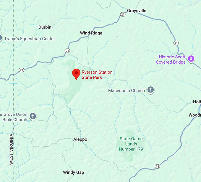16. ryerson station state park map