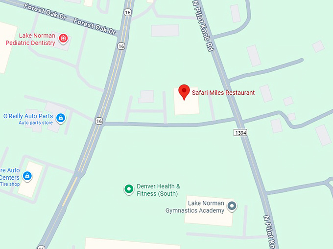 16. safari miles restaurant map