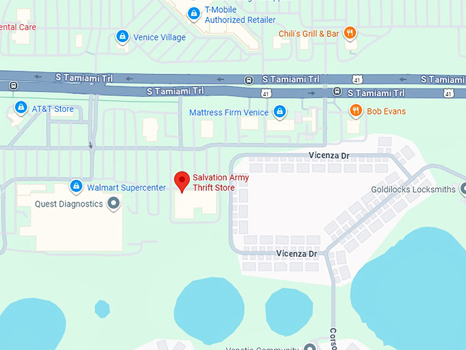 16. salvation army thrift store map