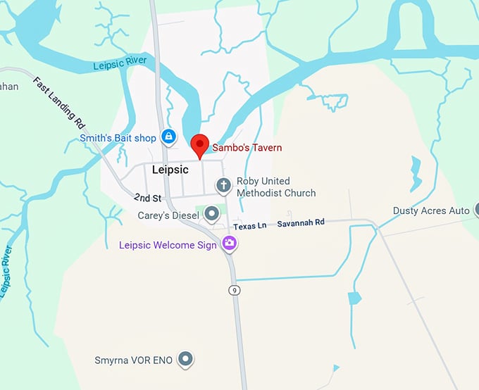 16. sambo's tavern map