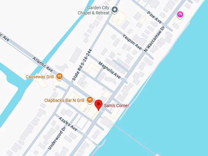 16. sam&rsquo;s corner map