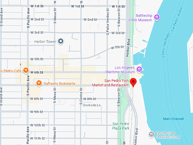 16. san pedro fish market and restaurant map