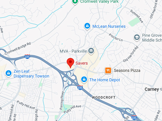 16. savers map
