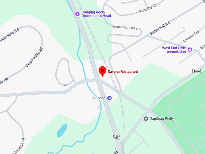16. savona restaurant map