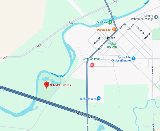 16. schedel gardens map