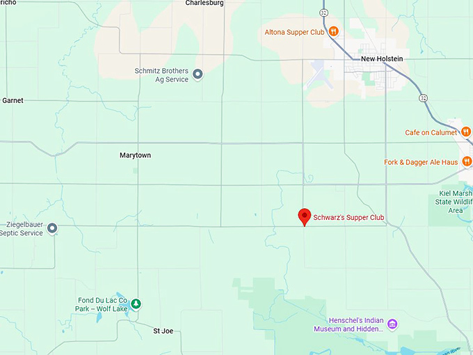 16. schwarz&rsquo;s supper club map