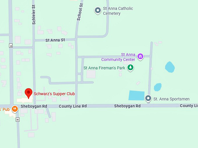 16. schwarz's supper club map