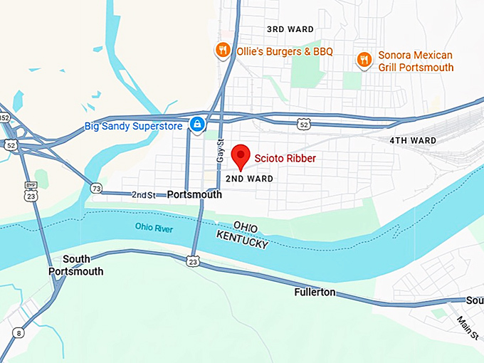 scioto ribber map