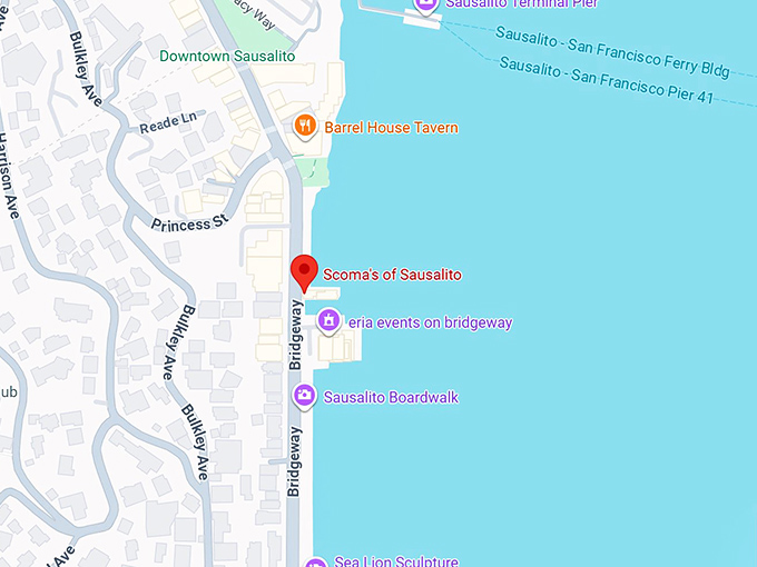 16. scoma's of sausalito map