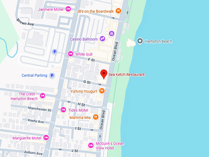 16. sea ketch restaurant map