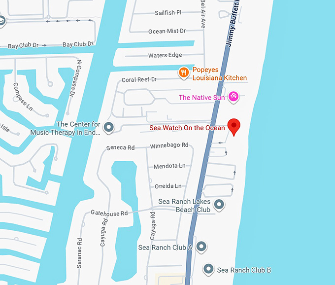 16. sea watch on the ocean map