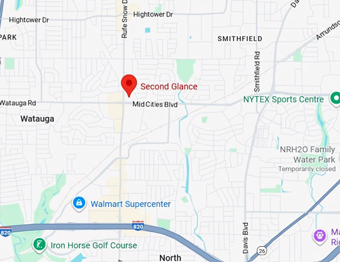 16. second glance map