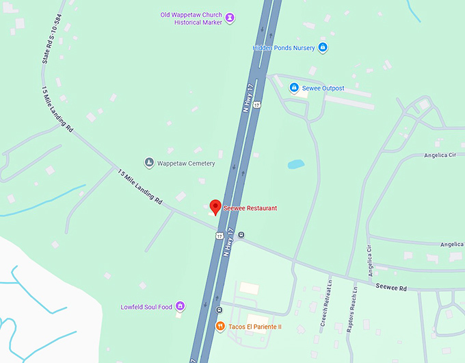 16. seewee restaurant map