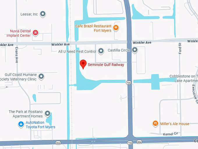 16. seminole gulf railway map