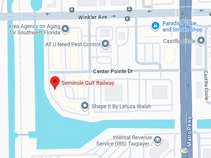 16. seminole gulf railway map