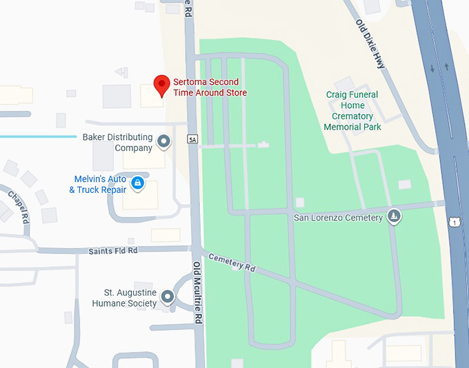 16. sertoma second time around store map