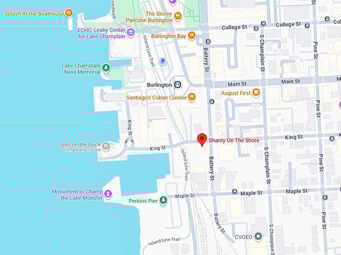 16. shanty on the shore map