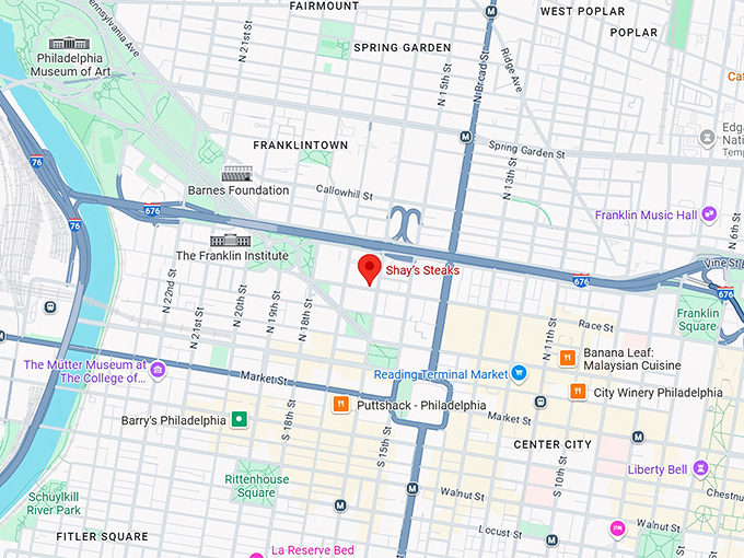 16. shay&rsquo;s steaks map