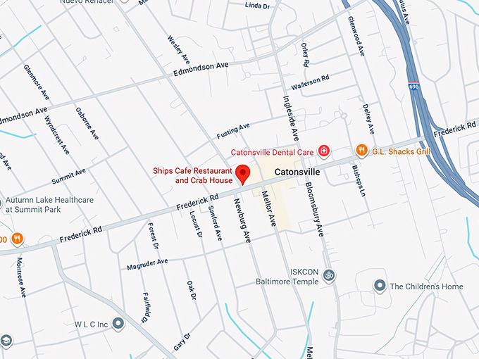 16. ships caf&eacute; map