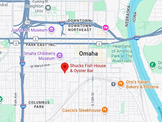 16. shucks fish house & oyster bar (1911 leavenworth st) map