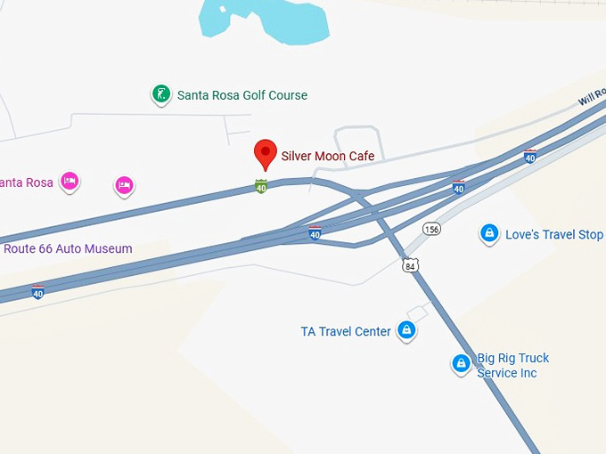 16. silver moon cafe map