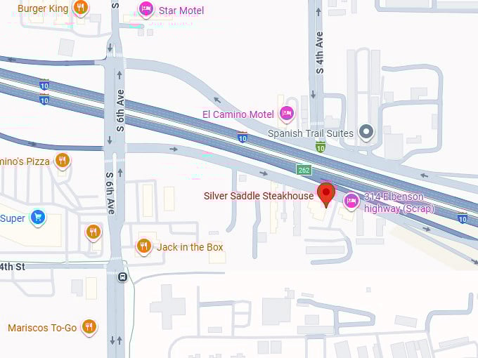 16. silver saddle steakhouse map