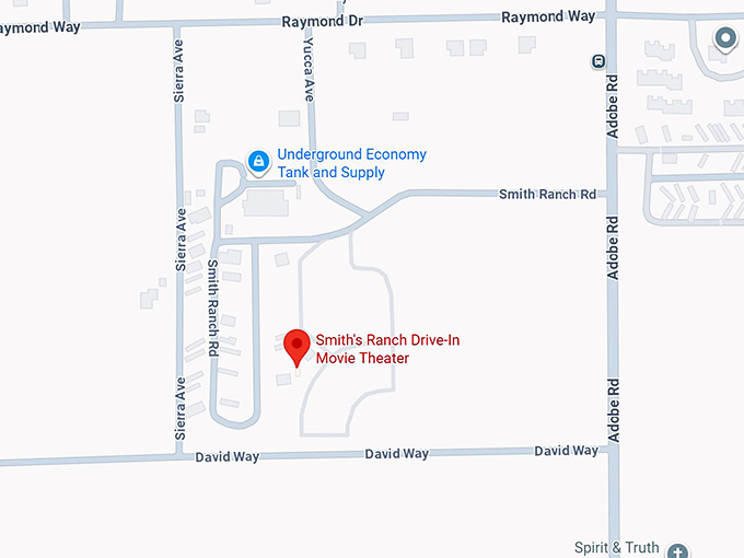 smith&rsquo;s ranch drive in map