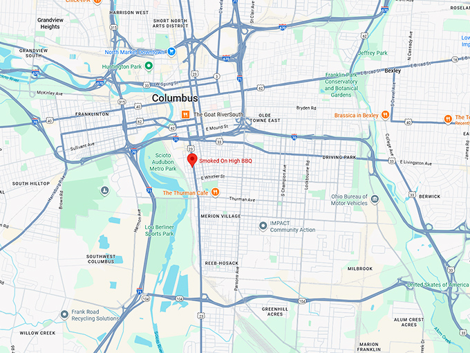 16. smoked on high bbq map