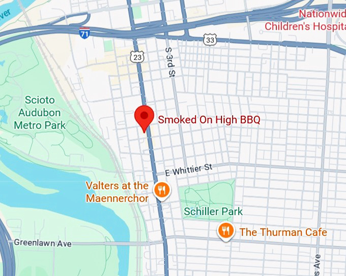 16. smoked on high bbq map