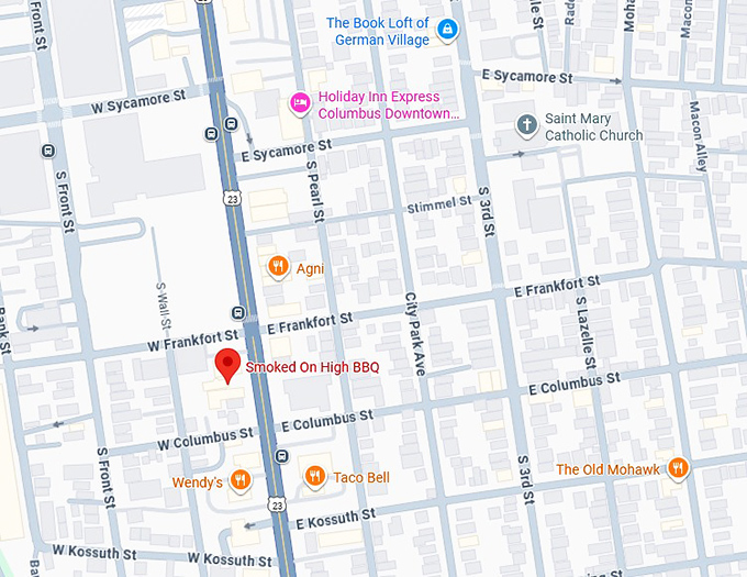 16. smoked on high bbq map