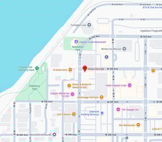 16. snow city cafe map