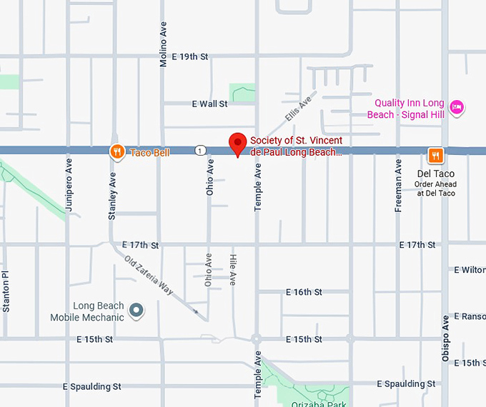 16. society of st. vincent de paul long beach thrift store map