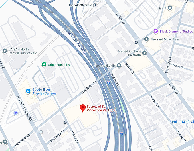 16. society of st. vincent de paul los angeles thrift store map